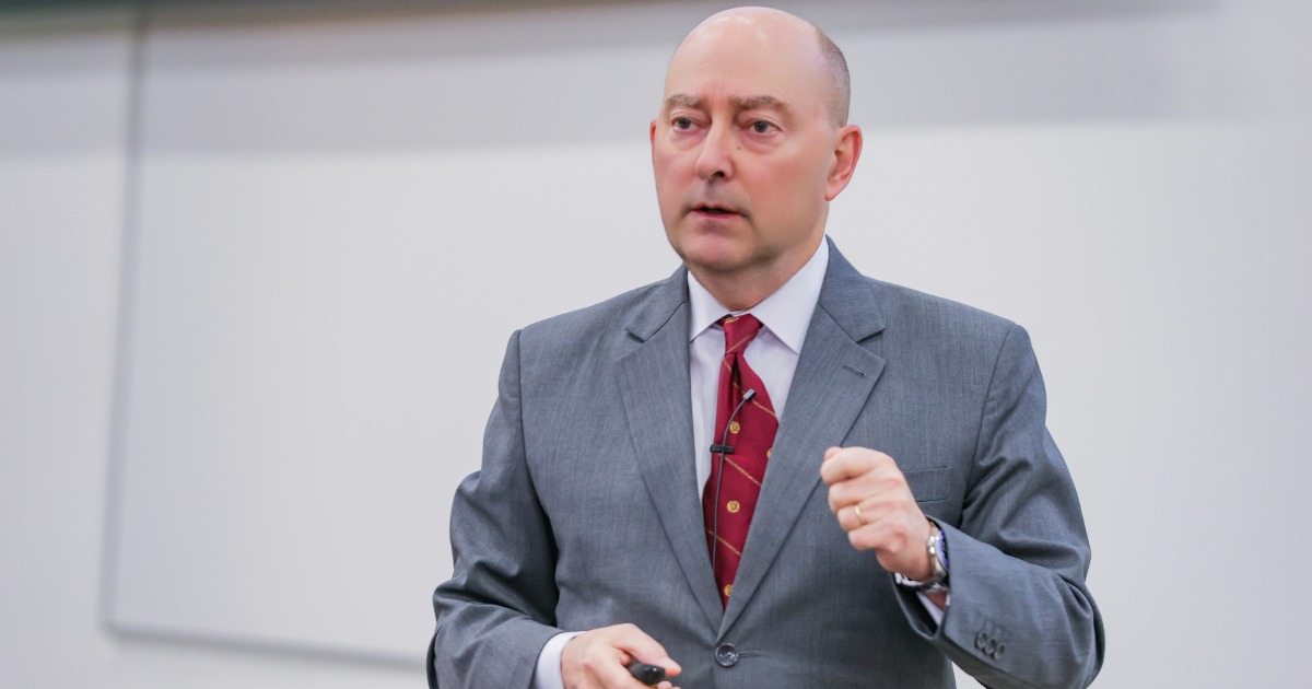 Admiral James Stavridis Gives Talk at Marshall on US-China Relations ...