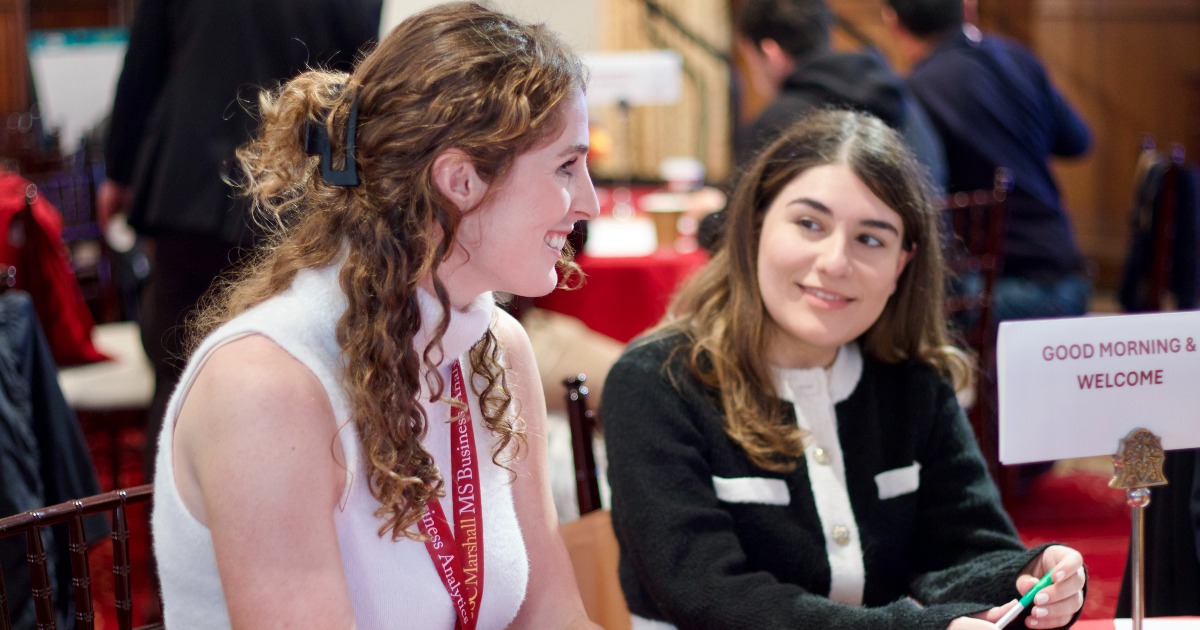 MS Business Analytics (MSBA) - USC Marshall