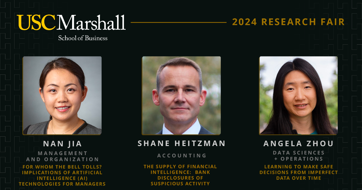 2024 USC Marshall Research Fair - USC Marshall