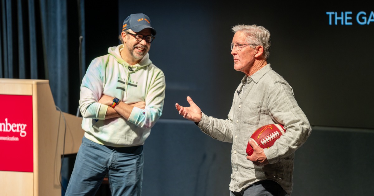 Jason Sudeikis Shares Insights With Pete Carroll\'s \'Game is Life ...