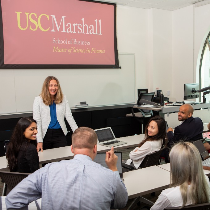 MS Finance (MSF) - USC Marshall